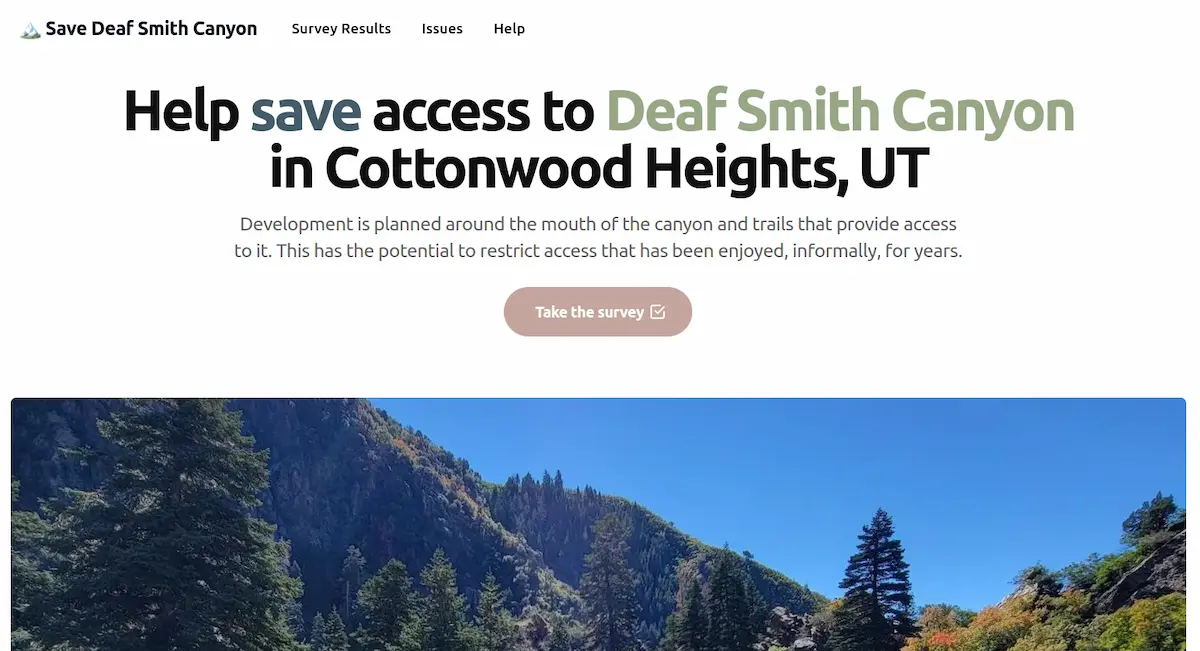 Save Deaf Smith Canyon